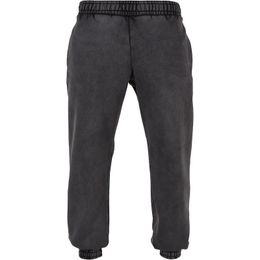 Urban Classics Jogginghose &raquo;Herren Heavy Stone Washed Sweatpants&laquo; black XXL - US-Gr&ouml;&szlig;en US-Gr&ouml;&szlig;en XXL Beq&uuml;me Sweathosen f&uuml;r Freizeit und Sport
