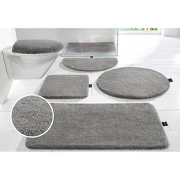 Bruno Banani Badematte &raquo;Lana, Badvorleger, Badezimmer Teppich&laquo; H&ouml;he 25 mm rutschhemmend beschichtet fu&szlig;bodenheizungsgeeignet schnell trocknend...