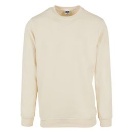Urban Classics Rundhalspullover &raquo;Herren Basic Terry Crew&laquo; 1 Stk. whitesand M M Klassische Pullover mit beq&uuml;mem Rundhalsausschnitt
