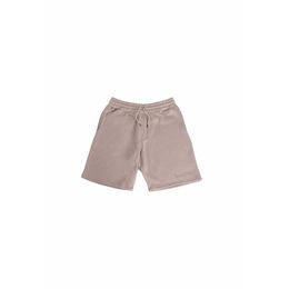DROPSIZE Sweatshorts &raquo;HEAVY EMBO SWEAT SHORTS&laquo; simply taupe XXL - US-Gr&ouml;&szlig;en US-Gr&ouml;&szlig;en XXL Regular fit mit mittlerer Leibh&ouml;he und knielanger Silhouette