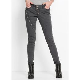 bonprix Damen bonprix Webhose grau 36, N-Gr