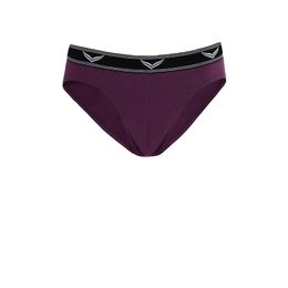 TRIGEMA Slip &raquo;Sportslip im Doppelpack&laquo; 2 Stk. aubergine L - 2 Stk. 2 Stk. L Stretch-Qualit&auml;t