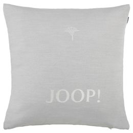 JOOP! Kissenh&uuml;lle Chains, Silber, Hellgrau, Textil, Uni, 40x40 cm, hochwertige Qualit&auml;t, Wohntextilien, Bez&uuml;ge, Kissenbez&uuml;ge