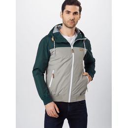 Iriedaily Jacke 'Auf Deck' Herren Gr&ouml;&szlig;e XXL beige / dunkelgr&uuml;n