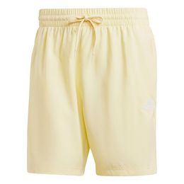 adidas Sportswear Sportshorts 'Essentials Chelsea' Herren Gr&ouml;&szlig;e XXL pastellgelb / wei&szlig;