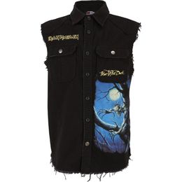 Brandit Vest 'Iron Maiden FOTD' male Black size XXXL