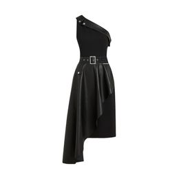 K by KARL LAGERFELD Karl Lagerfeld Kleid Damen Gr&ouml;&szlig;e 48 schwarz Winterkleid