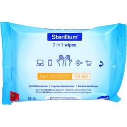 Paul Hartmann AG Sterillium 2in1 wipes Hand- u.Flächendesinfektion 15 St
