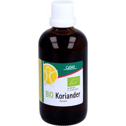 Gse Koriander Extrakt Bio 23% V/V Liquidum 100 ml