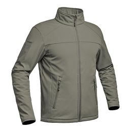 Softshell Jacket Fighter oliv, Gr&ouml;&szlig;e XS