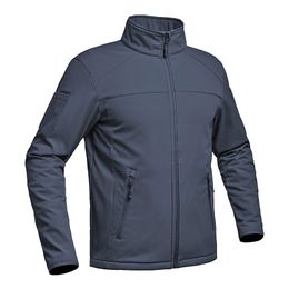 Softshell Jacket Fighter navy blue, Gr&ouml;&szlig;e 2XL