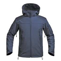 Softshell Jacket V2 Fighter navy blue, Gr&ouml;&szlig;e 2XL