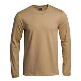 Shirt Strong long sleeves tan, Gr&ouml;&szlig;e XL