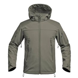 Softshell Jacket V2 Fighter oliv, Gr&ouml;&szlig;e XS
