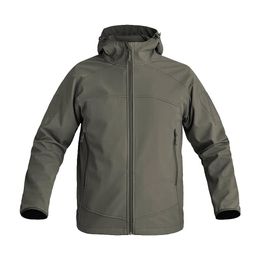 Softshell Jacket Instructor oliv, Gr&ouml;&szlig;e S