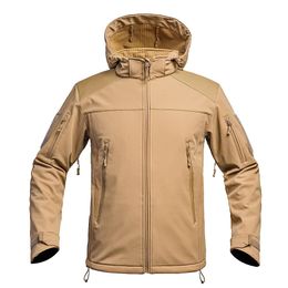 Softshell Jacket V2 Fighter tan, Gr&ouml;&szlig;e XS