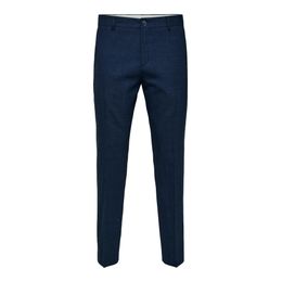 Selected Pleat-Front Pants 'Oasis' male size 58 Navy
