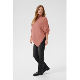 Kaffe Poncho KAjennie Oversize fit in Light Mahogany Melange | Gr.: onesize
