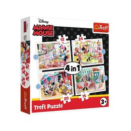 Trefl 4 in 1 Puzzle - Disney Minnie Mouse (Kinderpuzzle) | Gr.: onesize