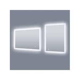 axentia LED-Badezimmerspiegel, ca. 70 x 60 x 3,5 | Gr.: onesize