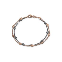 925 Silber vergoldet (Gold 333) Damen SilberDream Armbänder ca. 19cm bis 21cm | Gr.: onesize