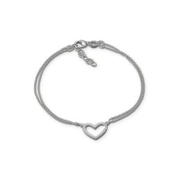 925 Sterling Silber Damen SilberDream Armbänder Herz ca. 19cm | Gr.: onesize