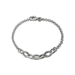 925 Sterling Silber Damen SilberDream Armb&auml;nder Ovale ca. 19cm | Gr.: onesize