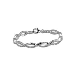 925 Sterling Silber Damen SilberDream Armb&auml;nder Oval ca. 18,5cm | Gr.: onesize