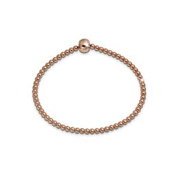 925 Silber vergoldet (Rosé 333) Damen SilberDream Armbänder Kugeln ca. 18cm | Gr.: onesize
