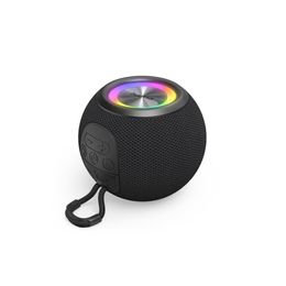 Hama Ball Shape Speaker Bluetooth Lautsprecher, 5 LED in Schwarz | Gr.: onesize