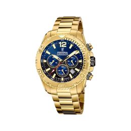Festina Edelstahl Armbanduhr 45mm | Gr.: onesize