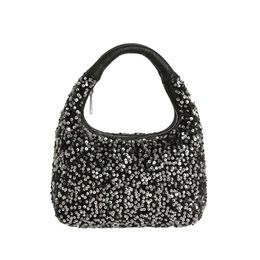 Collezione Alessandro Schultertasche " Pailetten " in silber | Gr.: onesize