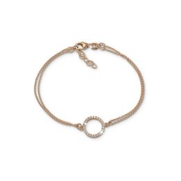 925 Silber, vergoldet (Roségold 333) Damen SilberDream Armbänder ca. 19cm | Gr.: onesize