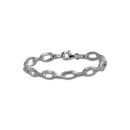 925 Sterling Silber Damen SilberDream Armb&auml;nder Oval ca. 18,8cm | Gr.: onesize