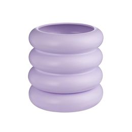 Butlers Blumenübertopf HOOP 4er-Set in Violett | Gr.: onesize