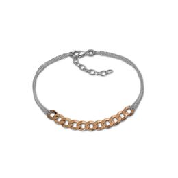 925 Silber vergoldet (Roségold 333) Damen SilberDream Armband Fantasie ca. 18cm | Gr.: onesize