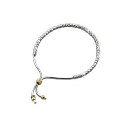 925 Silber vergoldet 333 Damen SilberDream Armband diamantierte Kugeln ca. 22cm | Gr.: onesize