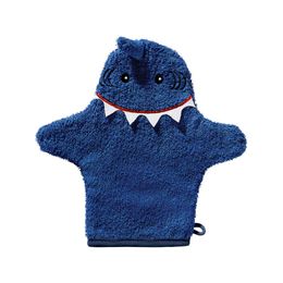 Erwin M&uuml;ller Erwin M&uuml;ller Frottier Kinder-Waschhandschuh in blau | Gr.: onesize