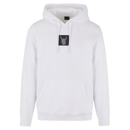 Mister Tee Herren Skelett Patch Hoody in white | Gr.: S