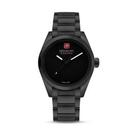SWISS MILITARY HANOWA Uhren - Quarzuhr Dark Matter - Gr. unisize - in Schwarz - f&uuml;r Damen