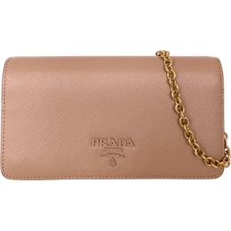 Prada Hobo Bags - Prada Wallet on Chain Mini Bandoliera Cipria - Gr. unisize - in Gold - f&uuml;r Damen