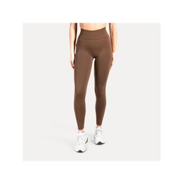 Smilodox Leggings Amaze Scrunch Pro Pocket Seamless in Braun | Gr.: XS