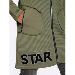 Heine Shirtjacke in khaki | Gr.: 42