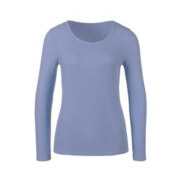 Lascana Langarmshirt in hellblau | Gr.: 32/34