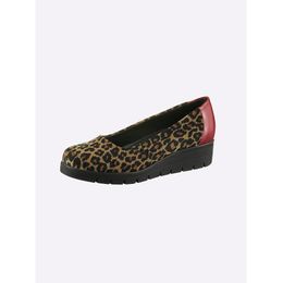 Heine Ballerina in braun-schwarz | Gr.: 42