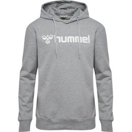 Hummel Verstellbare Taille Kapuzenpullover Hmlgo Erwachsene in GREY MELANGE | Gr.: L
