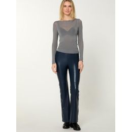 Longsleeve Roundneck mit Kaschmir Nur Die x KILIAN KERNER in hellgraumelange | Gr.: 44-46