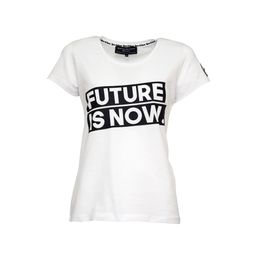 Roberto Geissini Future is now T-Shirt Wei&szlig; | Gr.: L