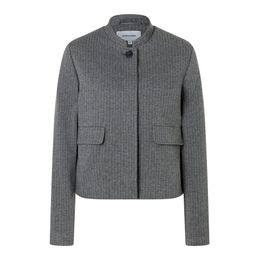 More & More More & More stilvoller, kurzer, Nadelstreifen-Blazer in pin stripe melange | Gr.: 42