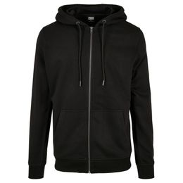 Urban Classics Zip-Kapuzenpullover in black | Gr.: XL